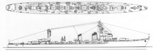 IJN Destroyer – Shimakaze 島風 – Fair Winds & Following Seas