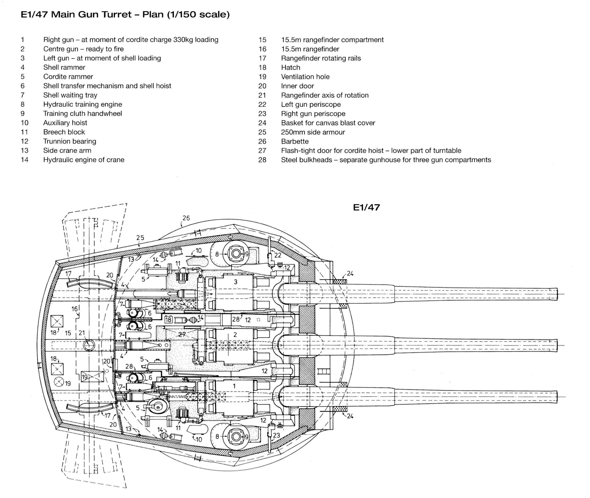 Japanese Type 94 – 18.1″/45 Gun – Fair Winds & Following Seas