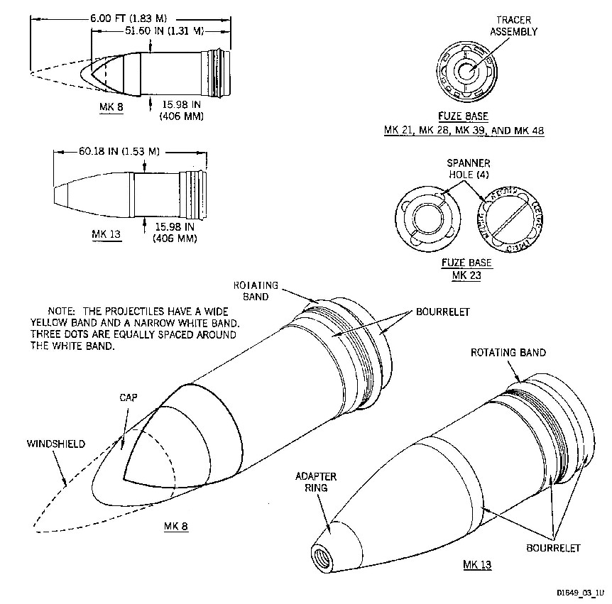 U.S. 16″/50 Mark 7 Gun – Fair Winds & Following Seas