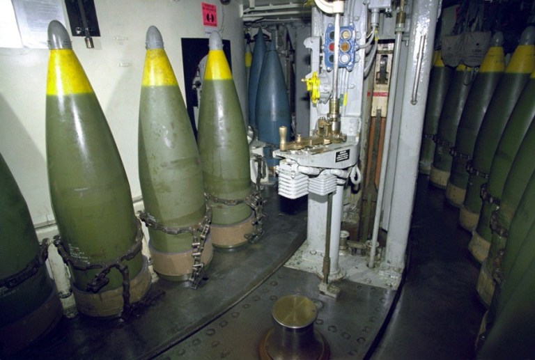 U.S. 16″/50 Mark 7 Gun – Fair Winds & Following Seas