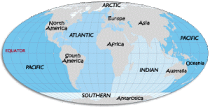 Comparing the Size of the World’s Oceans – Fair Winds & Following Seas