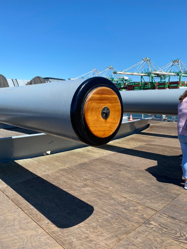 U.S. 16″/50 Mark 7 Gun – Fair Winds & Following Seas