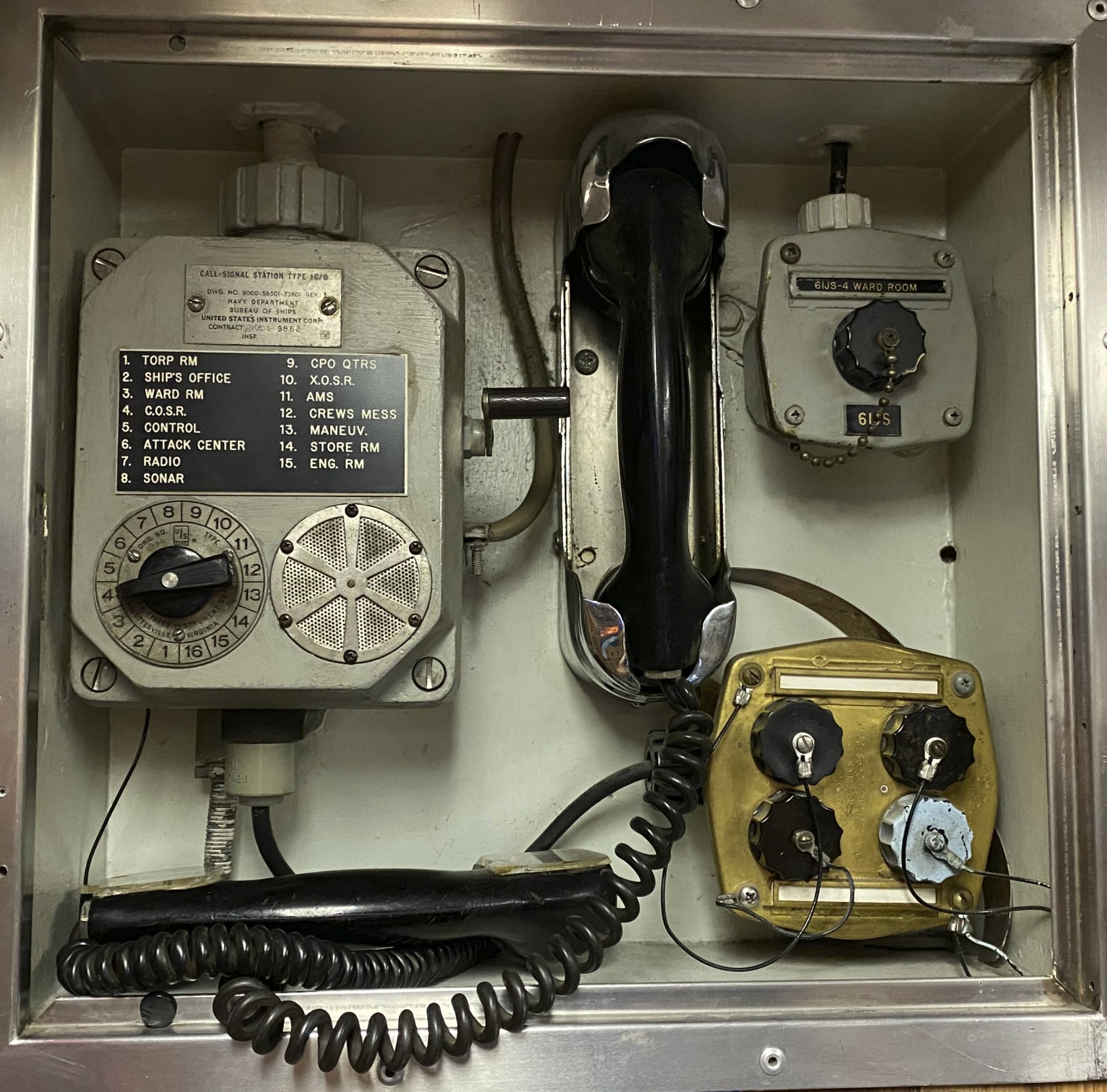 The “Growler” – Sound-Powered Telephones – Fair Winds & Following Seas