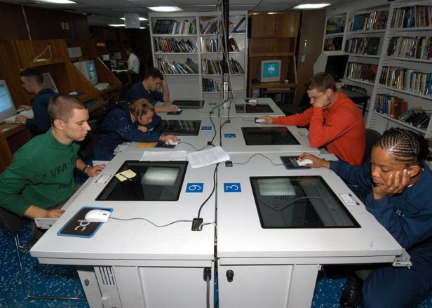 Naval Ship Libraries – Fair Winds & Following Seas