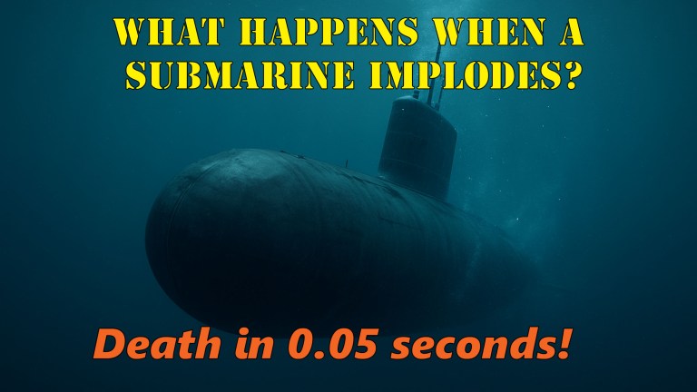 What happens when a submarine implodes? – Fair Winds & Following Seas